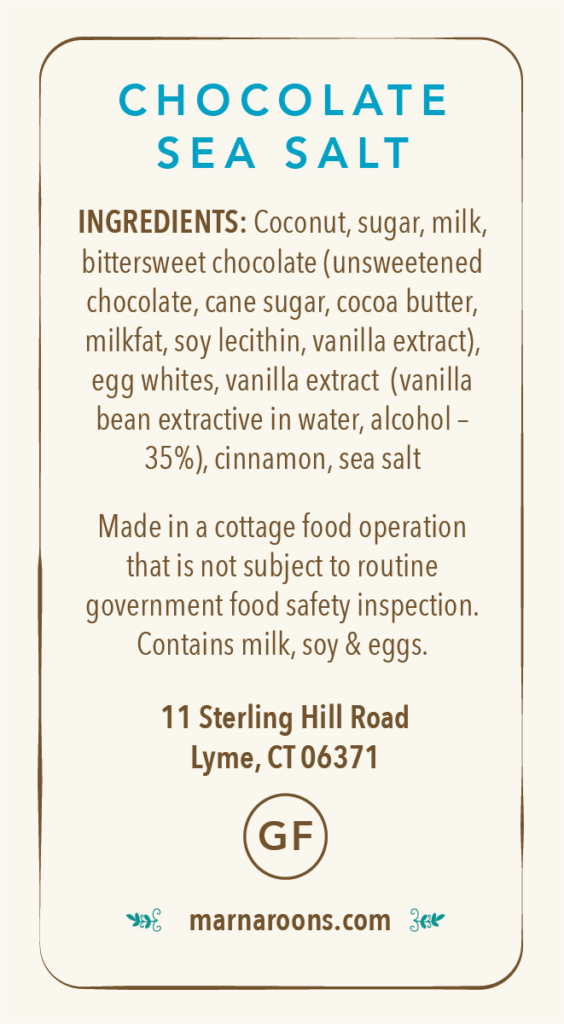 Chocolate Sea Salt Macaroons – MarnaRoons